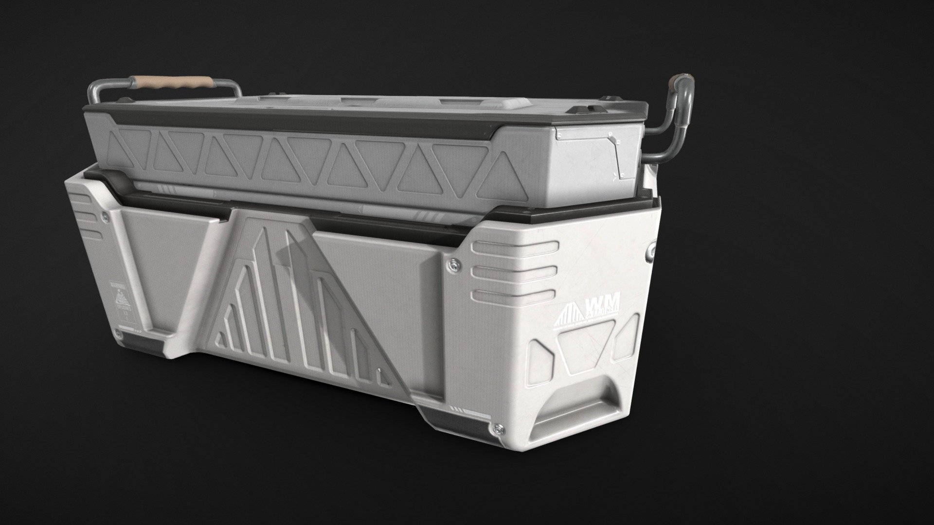 Sci-fi case - 3D model by RainbowError [672b2f4] - Sketchfab