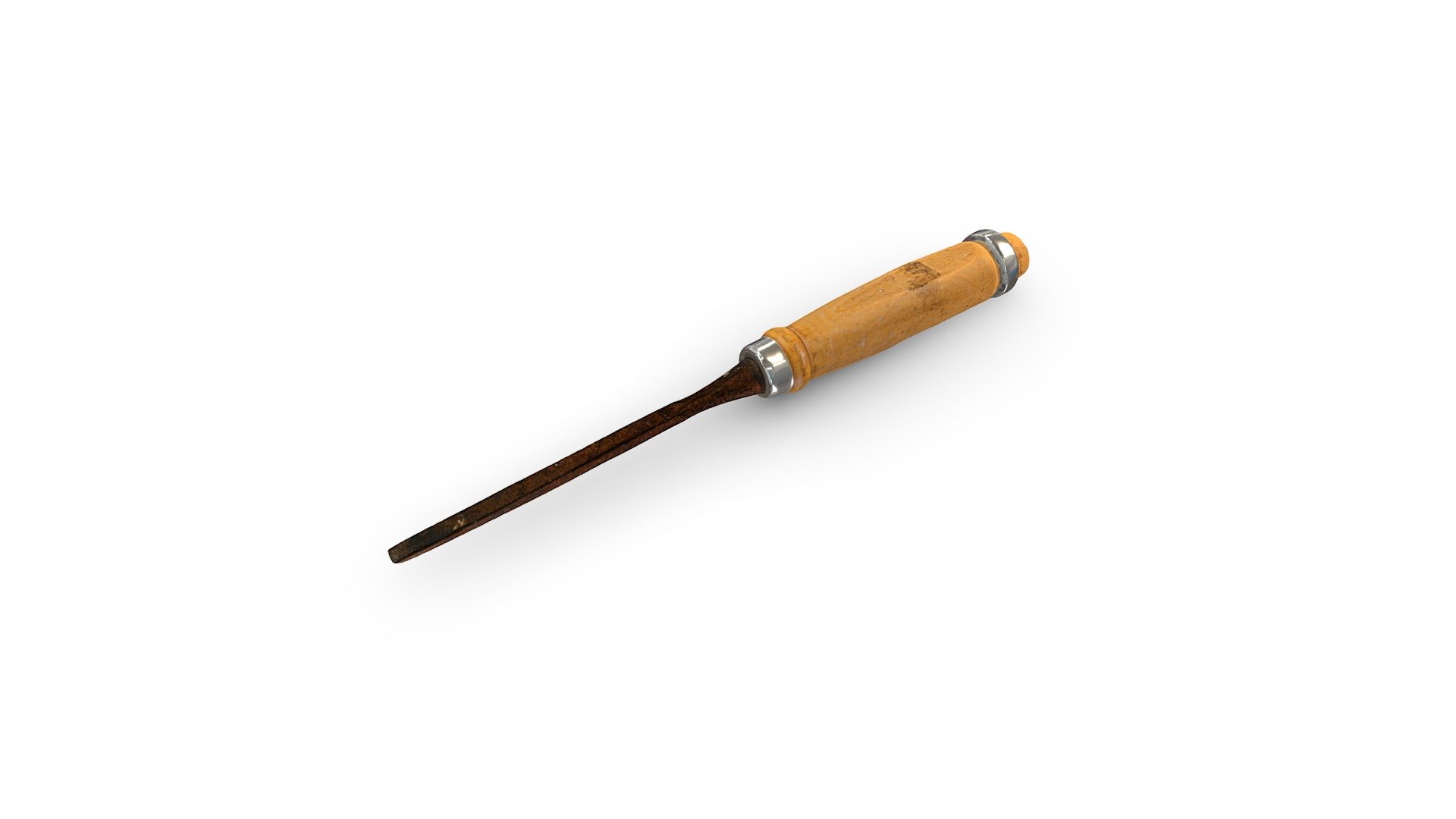 Wood Chisel - 3D model by RawCatalog.com (@rawcatalog) [672b5ea ...