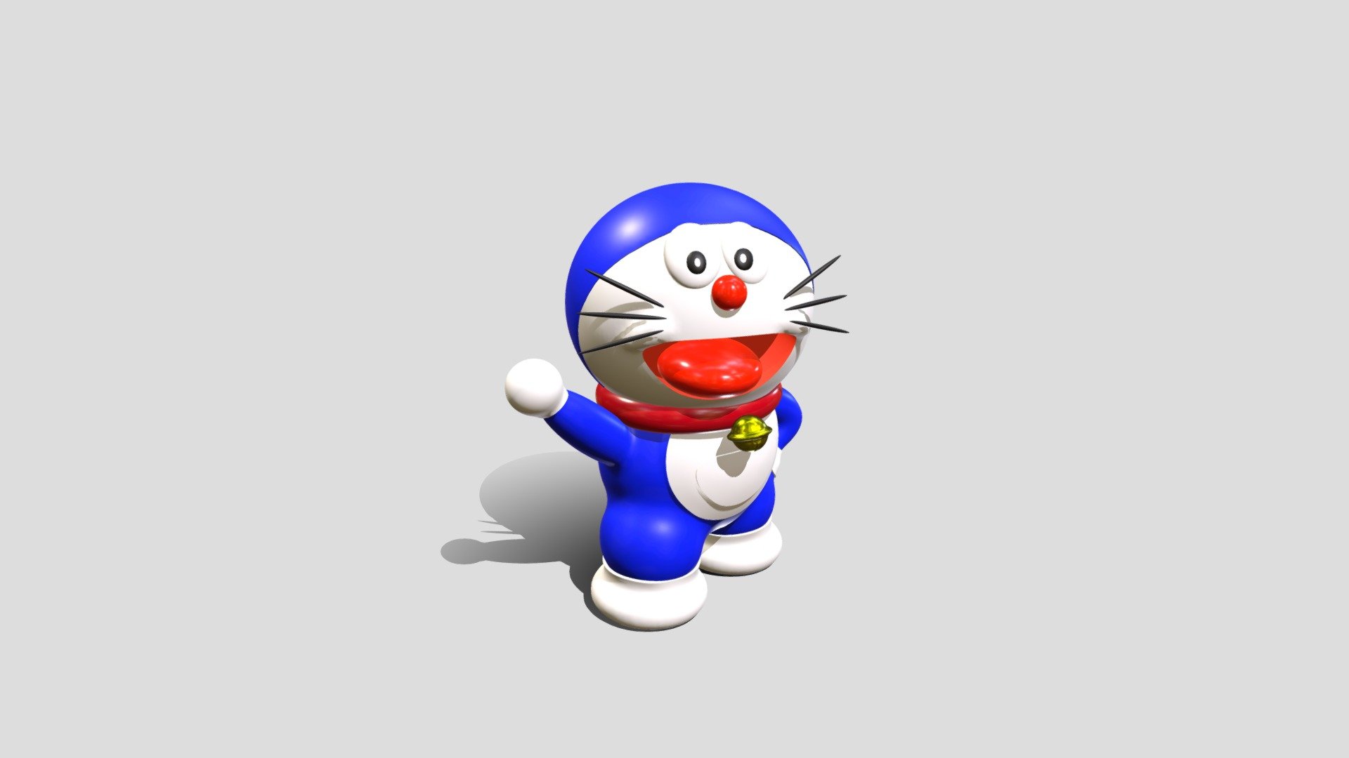 Doraemon - Download Free 3D model by Mustafa Bashir (musthe1 ...