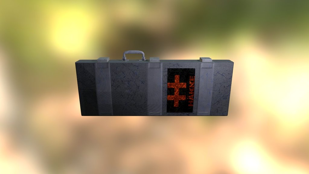 PBR Guitar Case - 3D model by Naessens Allejandro (@beelzebun) [672bbdd ...