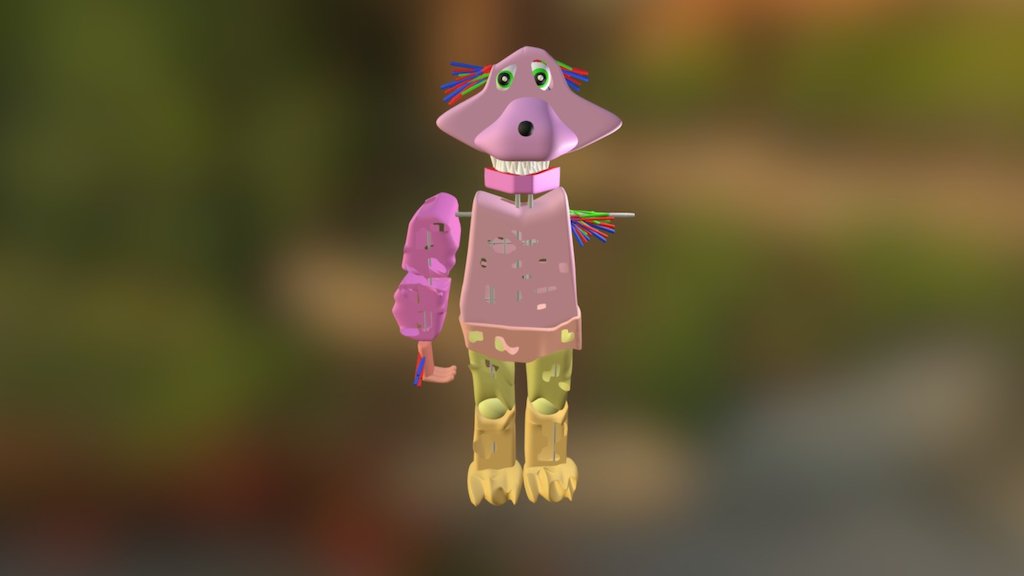 Fun The Fox - 3D model by bknabe [672bff4] - Sketchfab