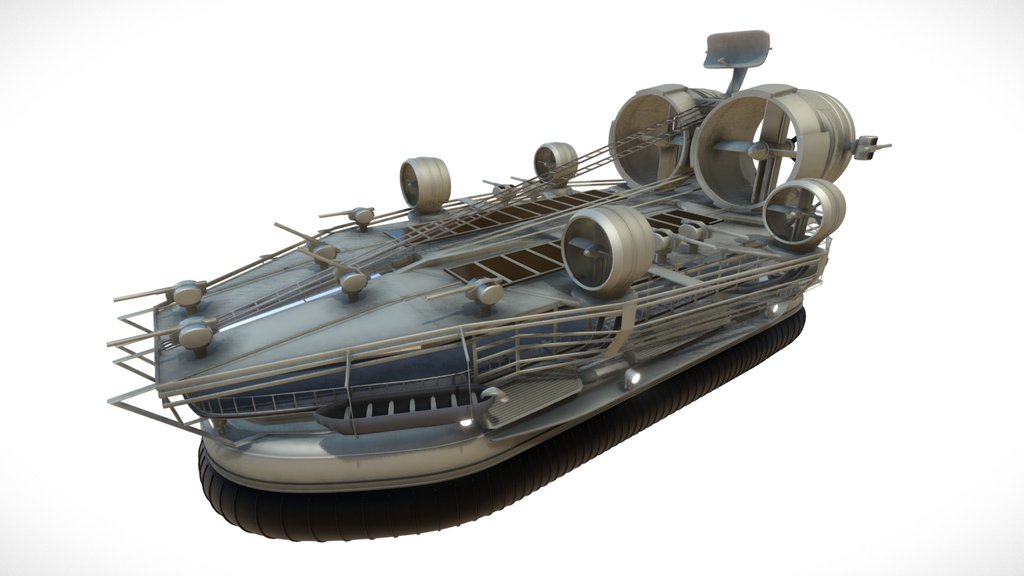 Big Hovercraft - A 3D model collection by dahui3924 - Sketchfab