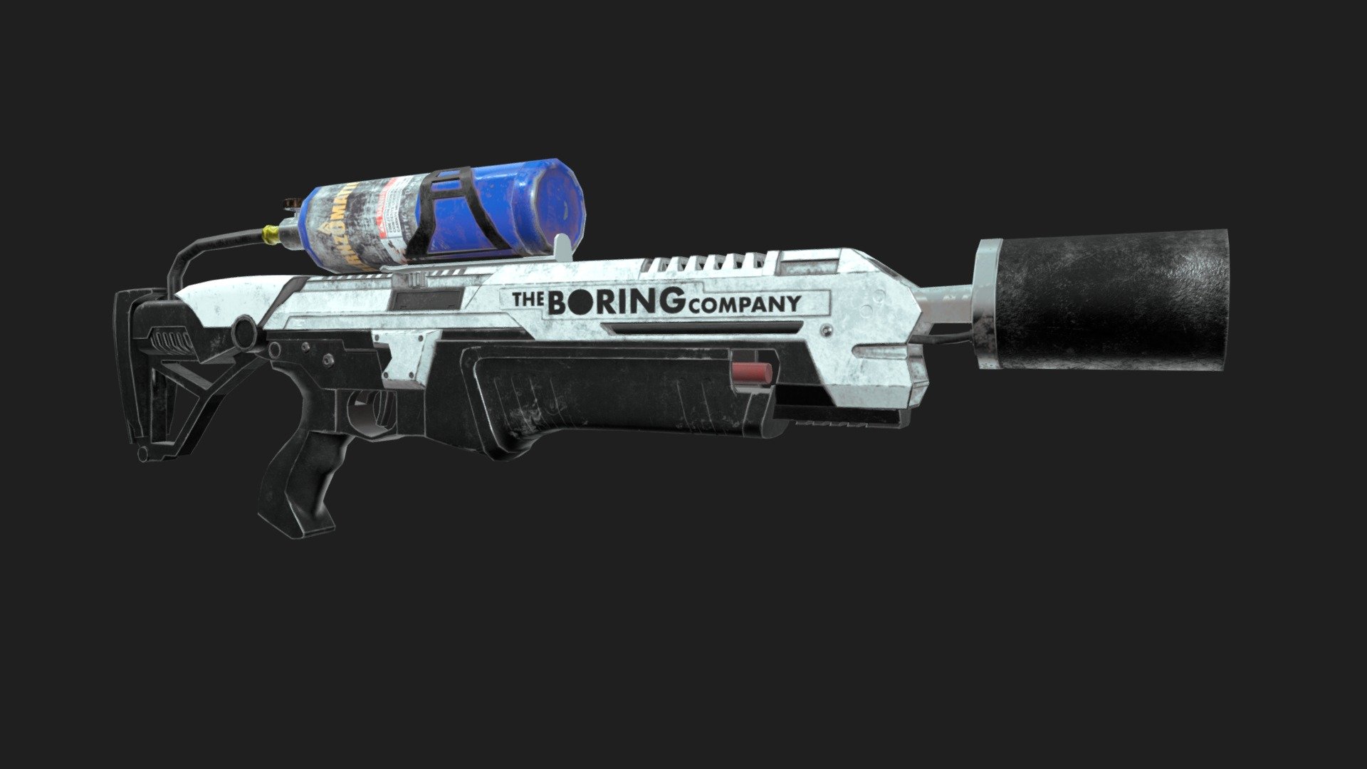 The Boring company's Flamethrower - Download Free 3D model by ...