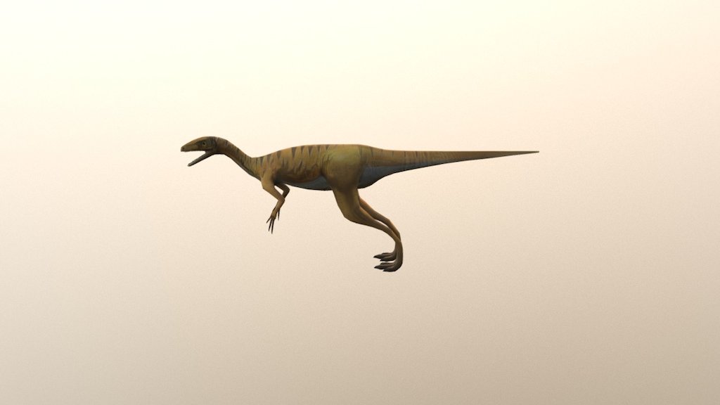 Eoraptor texturizado - 3D model by youtouch [672e823] - Sketchfab