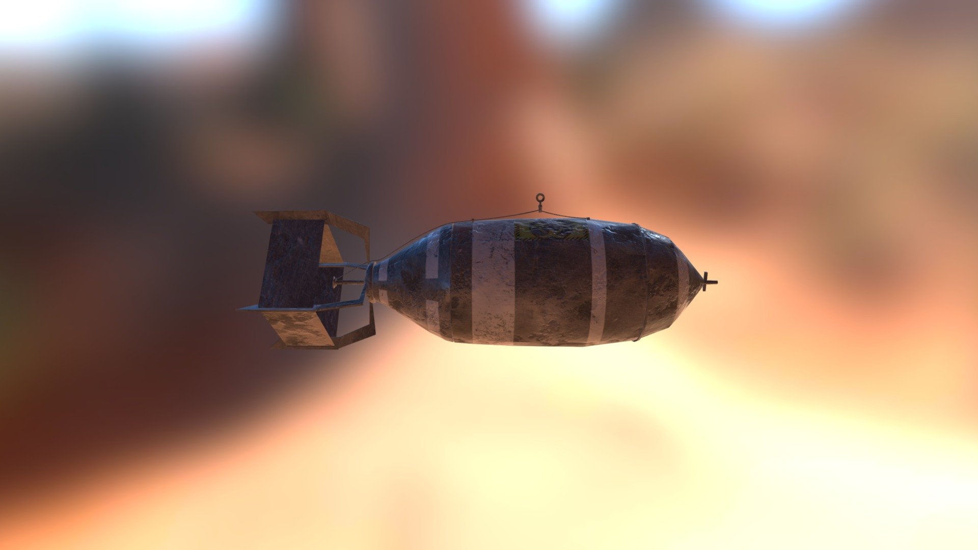Nuclear Bomb - 3D model by Polyel (@Orstred) [672ef40] - Sketchfab
