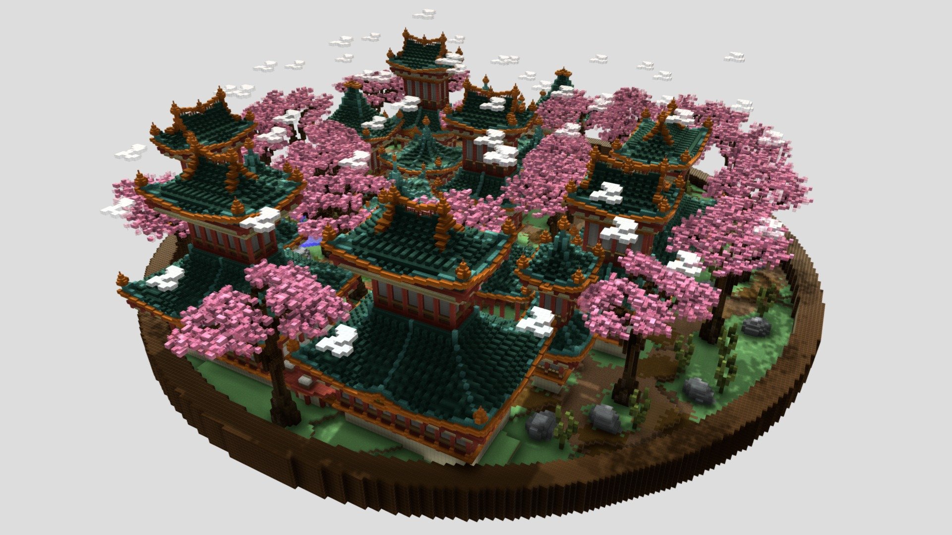 Cherry Blossom Spawn - 3D model by Team Elysion (@teamelysion) [672f0ad] - Sketchfab