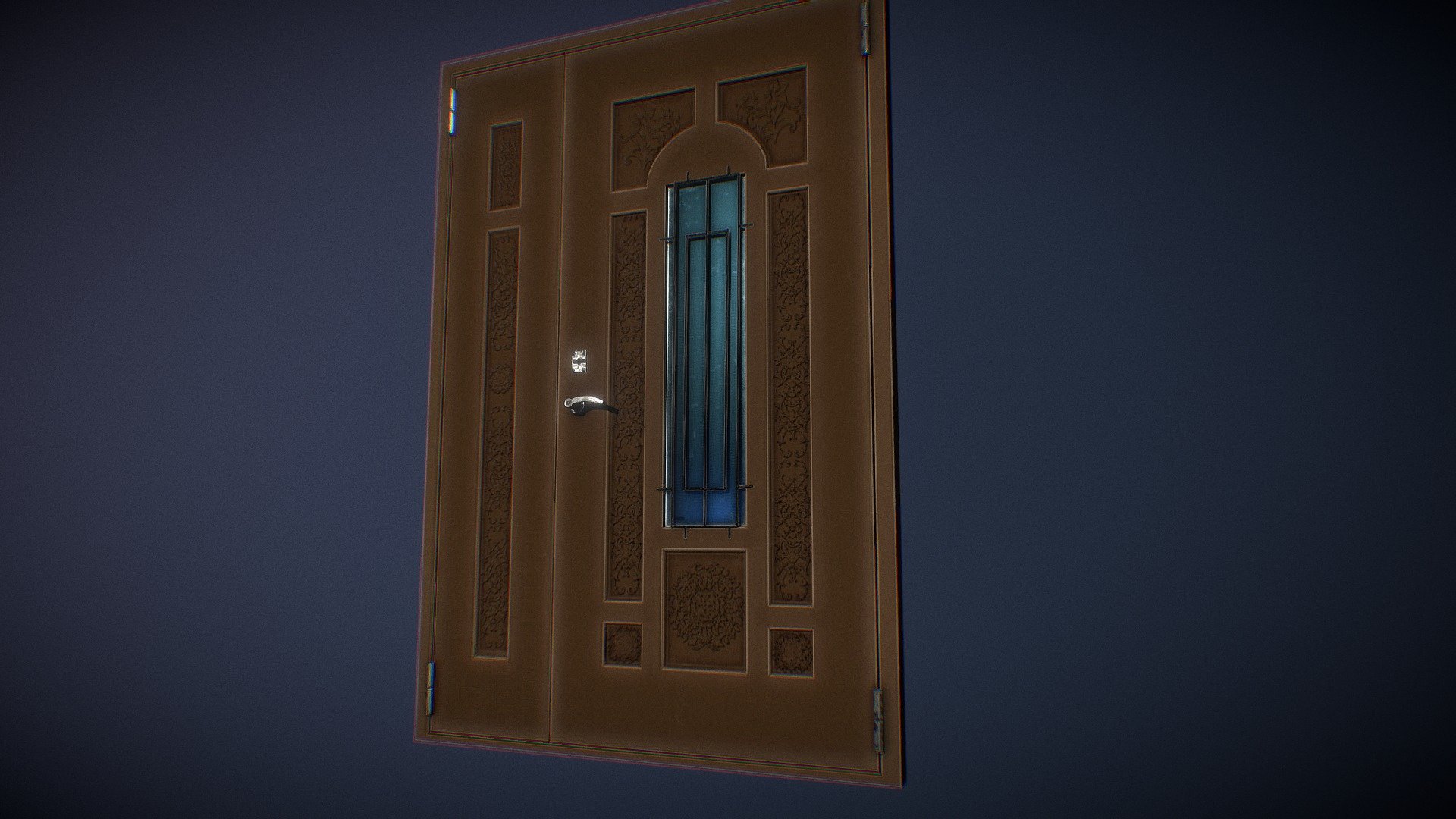 Door(PBR) 1 ver. - 3D model by Aki_Kato [672fa98] - Sketchfab