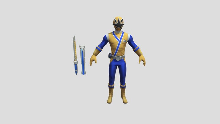 Powerrangers 3D models - Sketchfab
