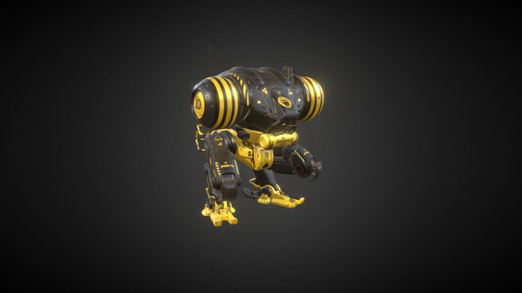 Mech Low - 3D model by oday [67329ab] - Sketchfab