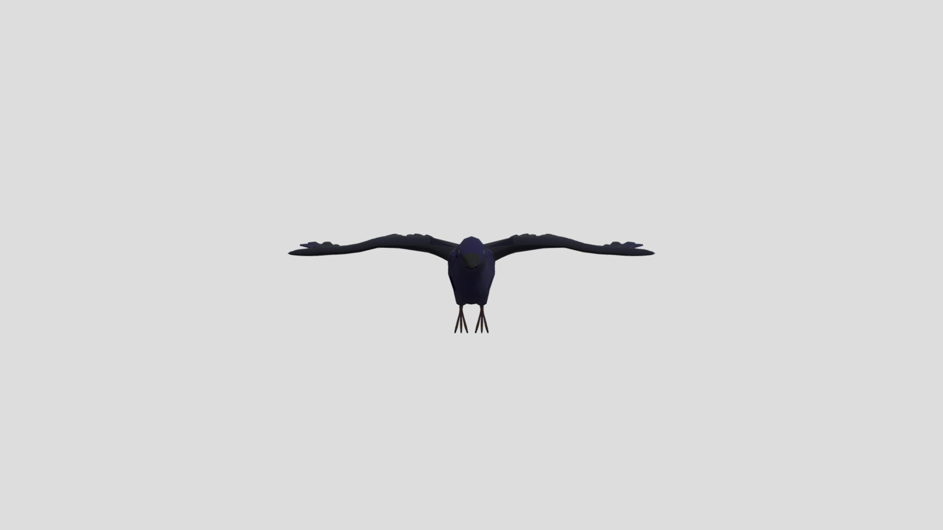 Crow - Download Free 3D model by iBlackDev (@danielmagbag1) [6733e90 ...