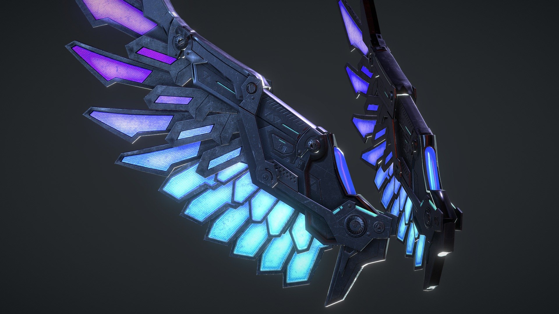 T.I.T.A.N. Propulsion Wings MK-1 - Buy Royalty Free 3D model by Ultra ...