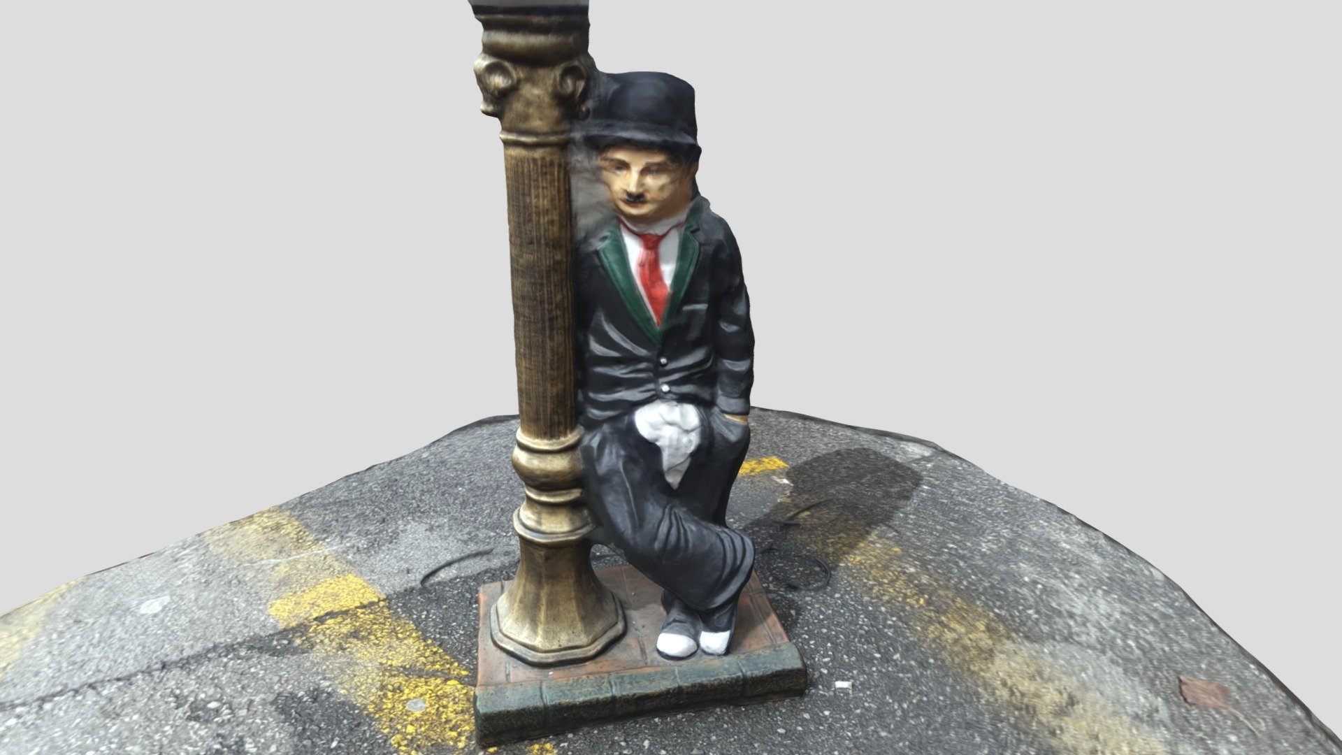 Charlie Chaplin - Download Free 3D model by kova484 [673607a] - Sketchfab
