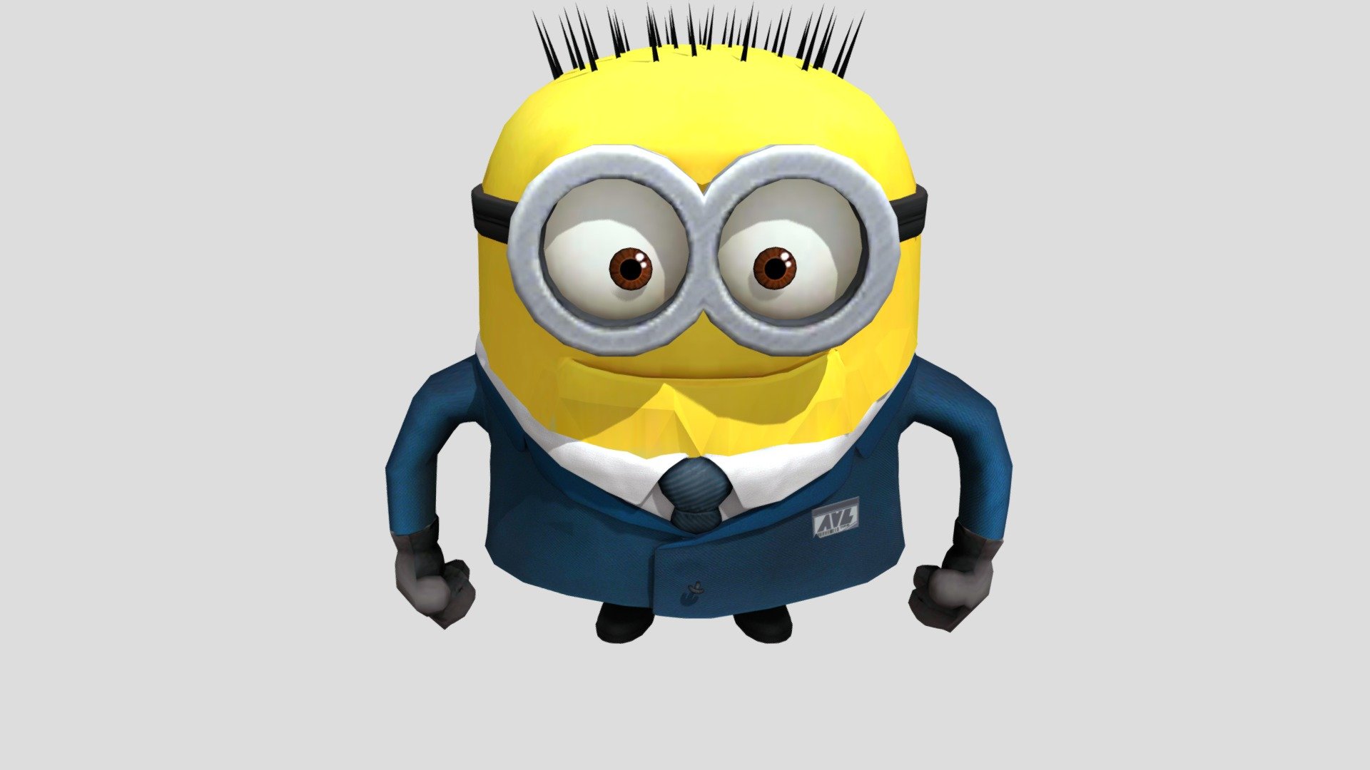 AVL Minion Jerry Pose - Download Free 3D model by Mega_Minion_Guy ...