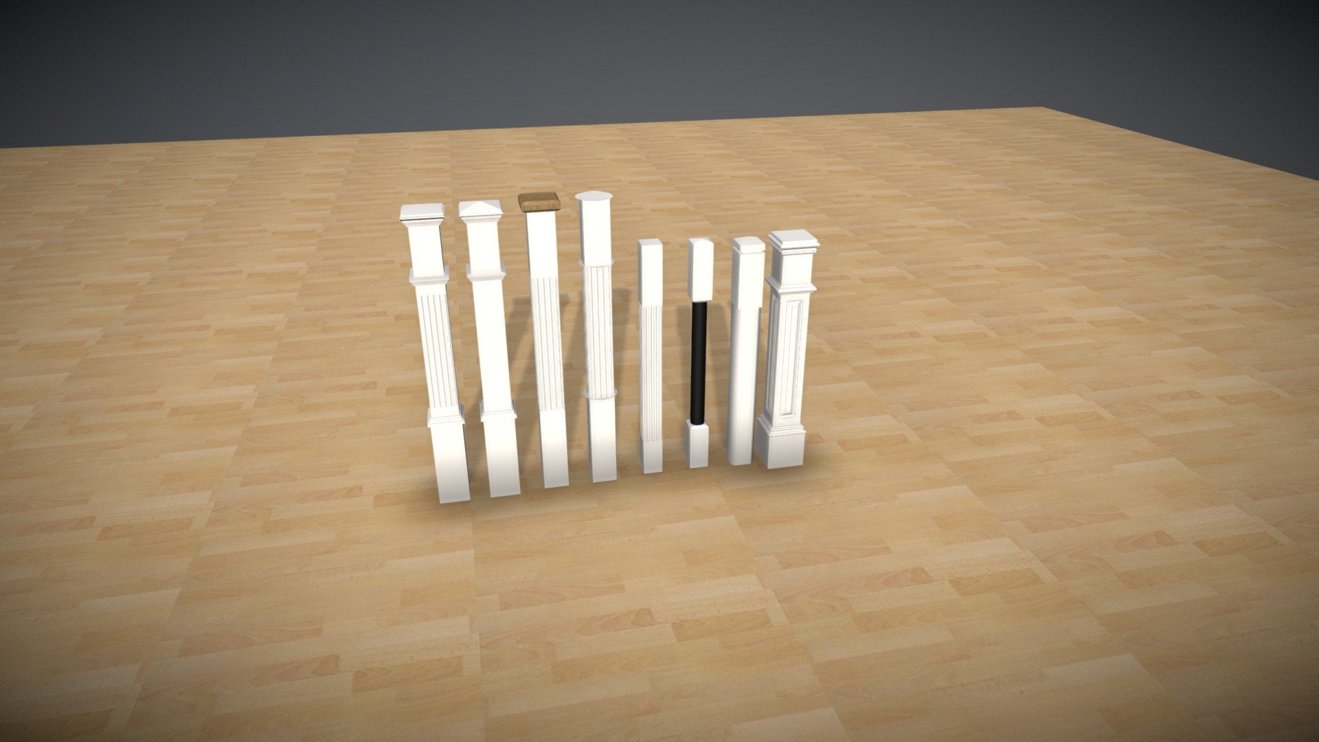 Posts examples - Download Free 3D model by Stolmark [6738a54] - Sketchfab