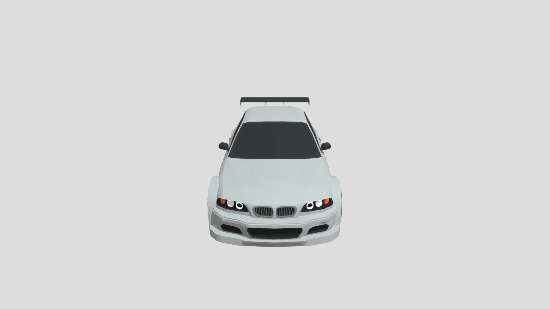 bmw m3 gtr nfs low poly - Download Free 3D model by MakEge [673b0f9 ...