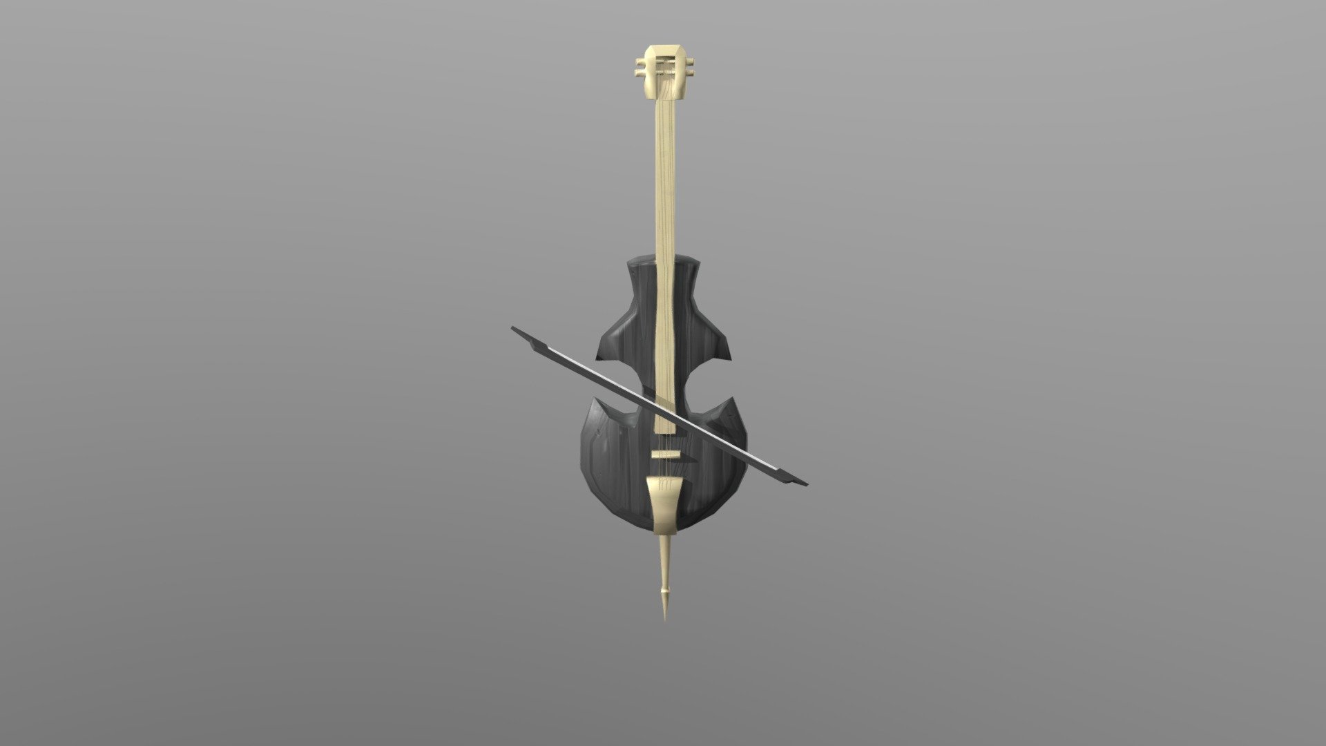 Cello Axe Weapon - 3D model by jordyndesigns [673bb4b] - Sketchfab