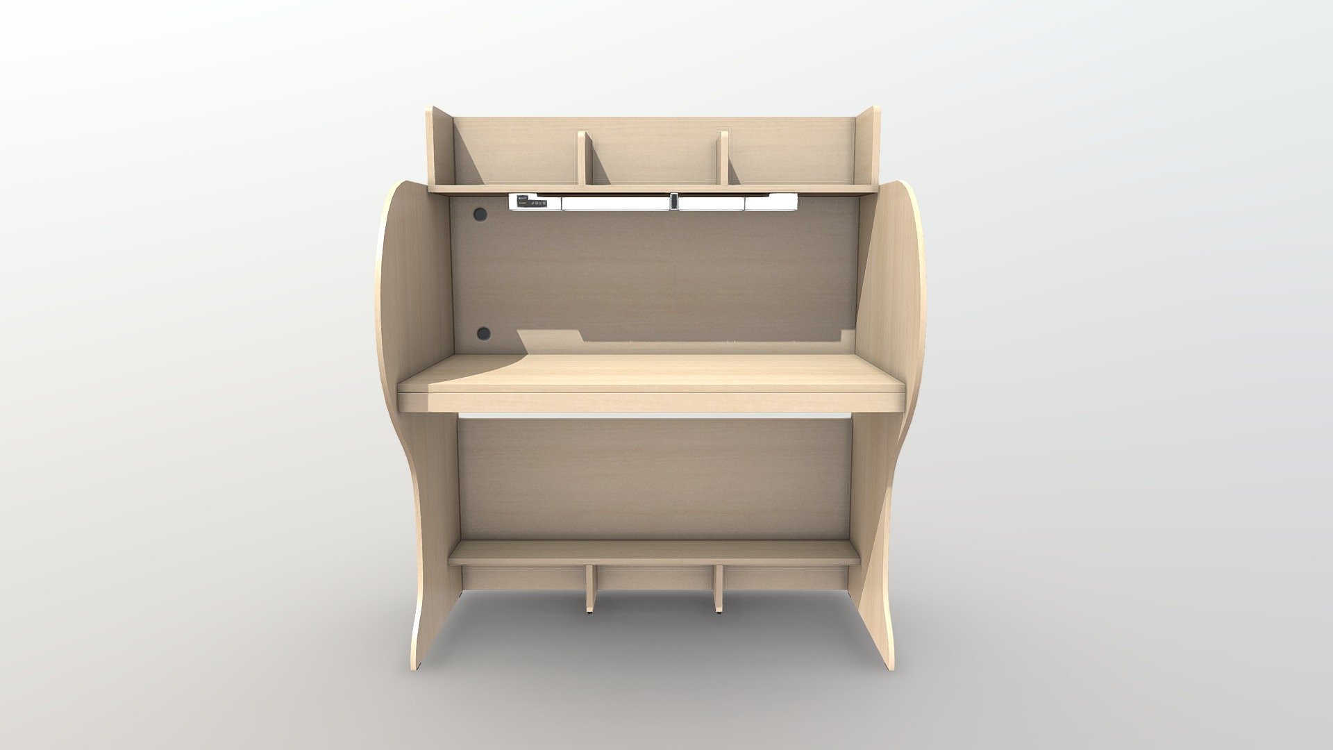 Elite reading room desk 1230 - Buy Royalty Free 3D model by interior ...