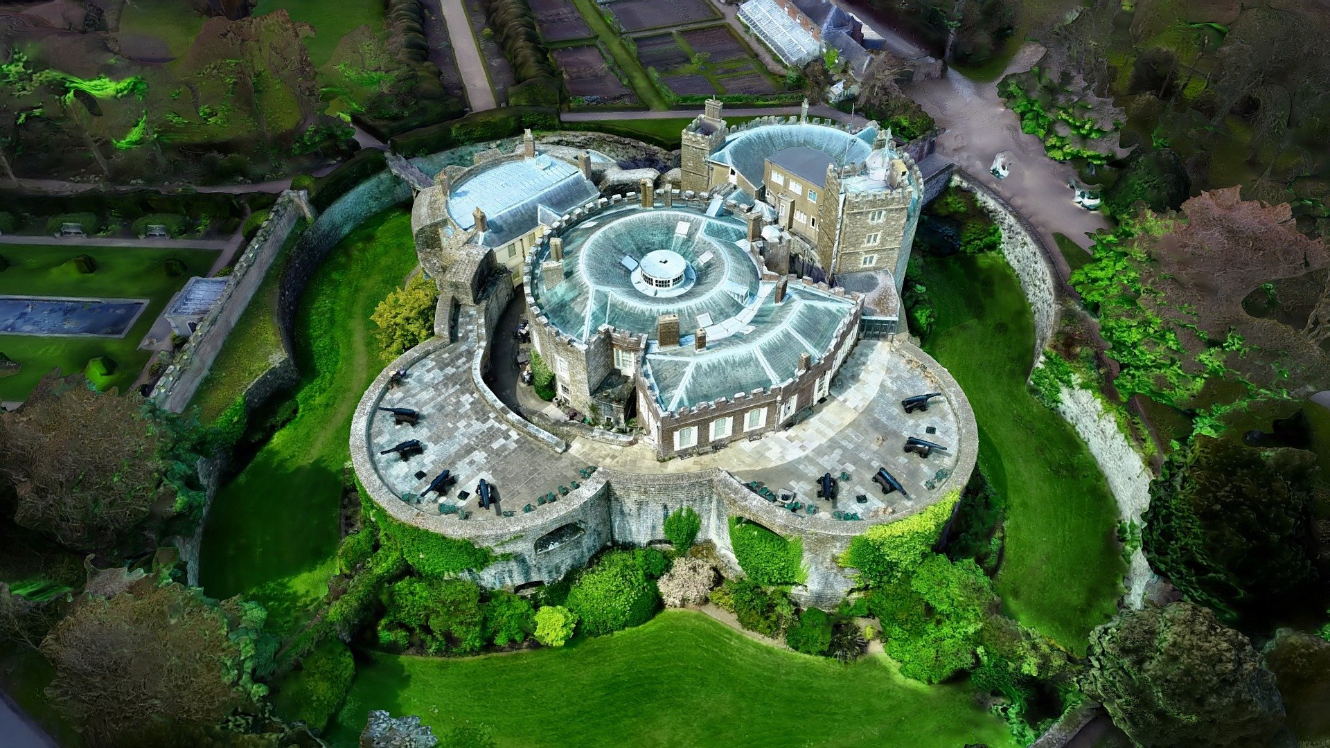Walmer Castle -RAWscan - Download Free 3D model by Andrea Spognetta ...