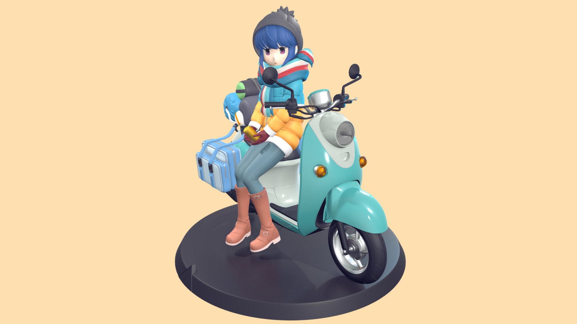 Shima Rin Fan Art - 3D model by KhoaMinh (@duongminhkhoa231) [673f1ad ...