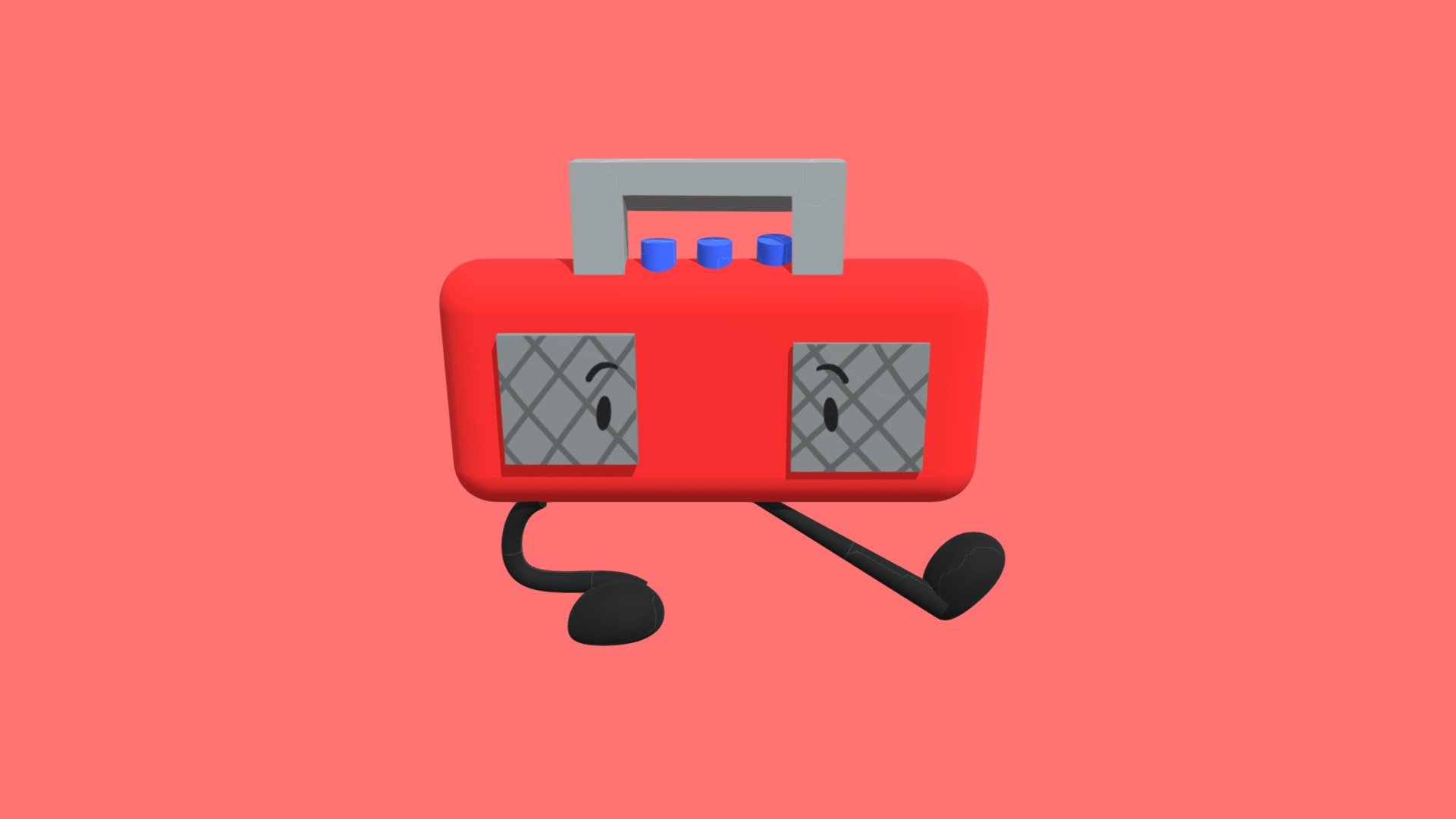 Object Oppose Radio (without mouth) - Download Free 3D model by ...