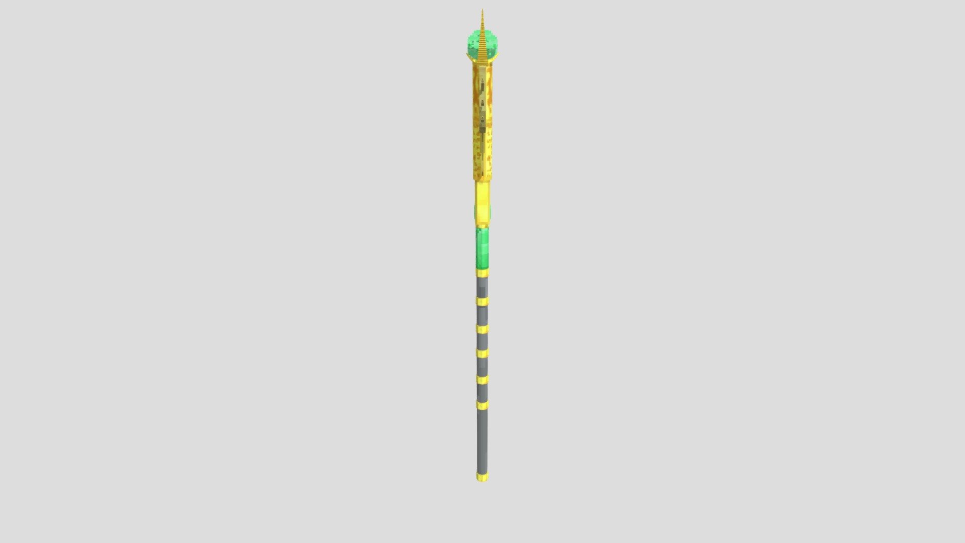 Magic staff minecraft | Магический посох - Download Free 3D model by ...