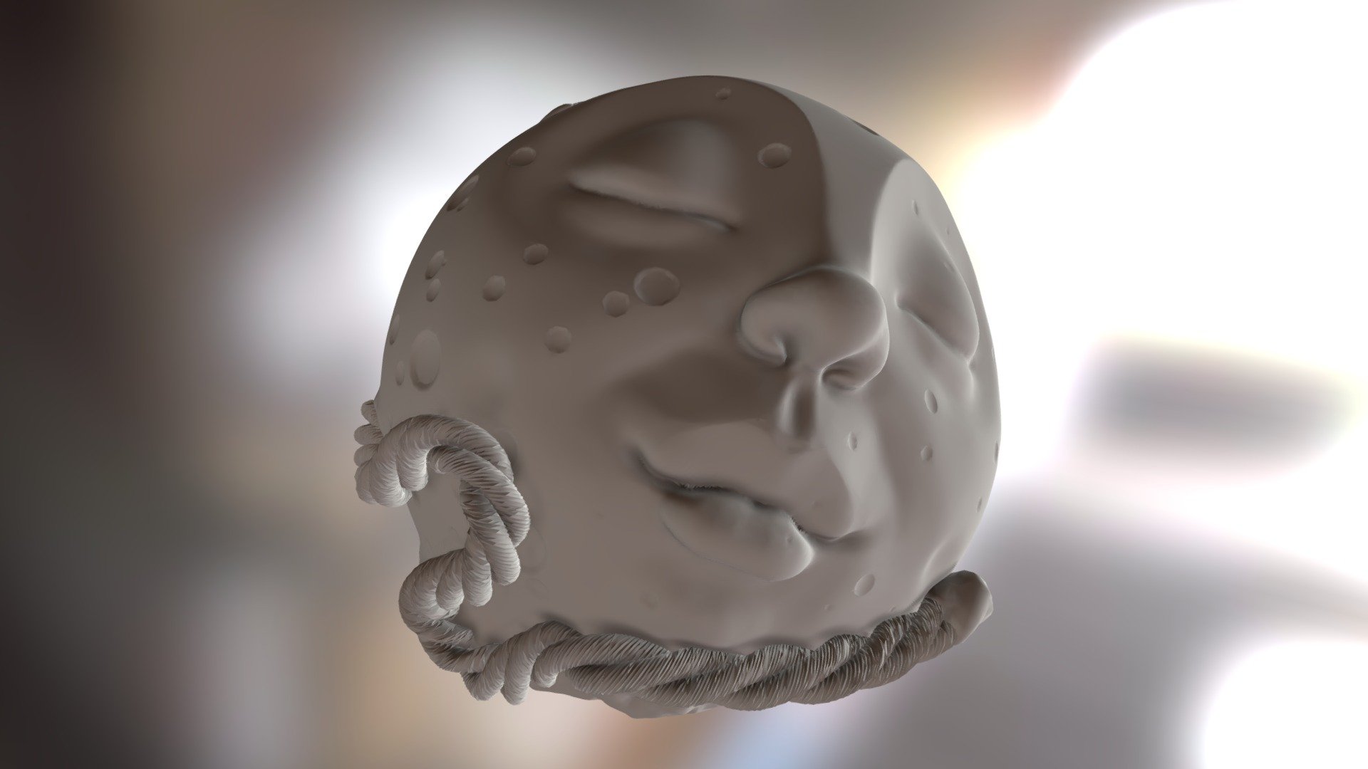 George lasso me the moon! zbrush sculpt - Buy Royalty Free 3D model by ...