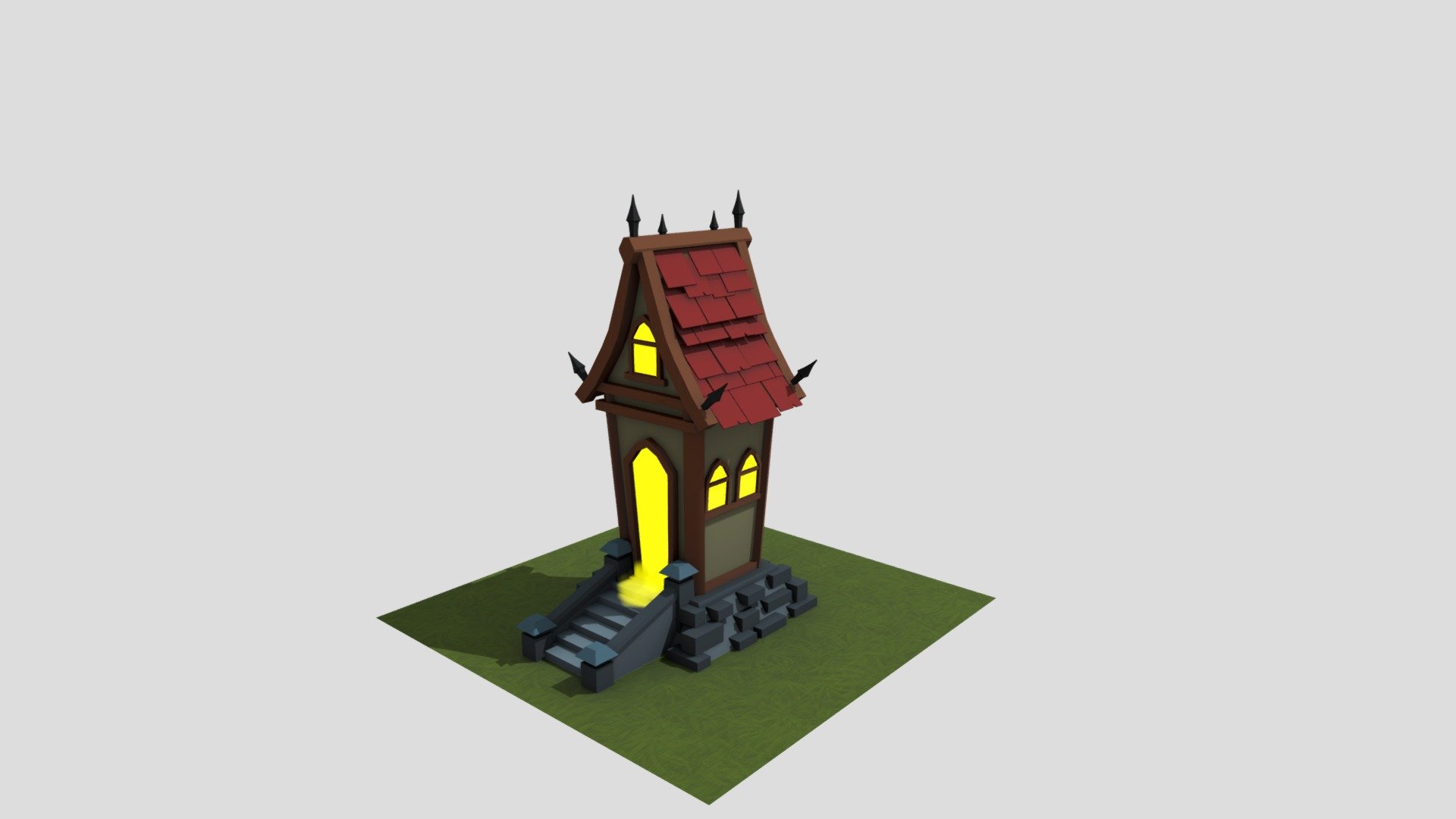 House - Download Free 3D model by Js_TuruokaJunpei [6745bec] - Sketchfab