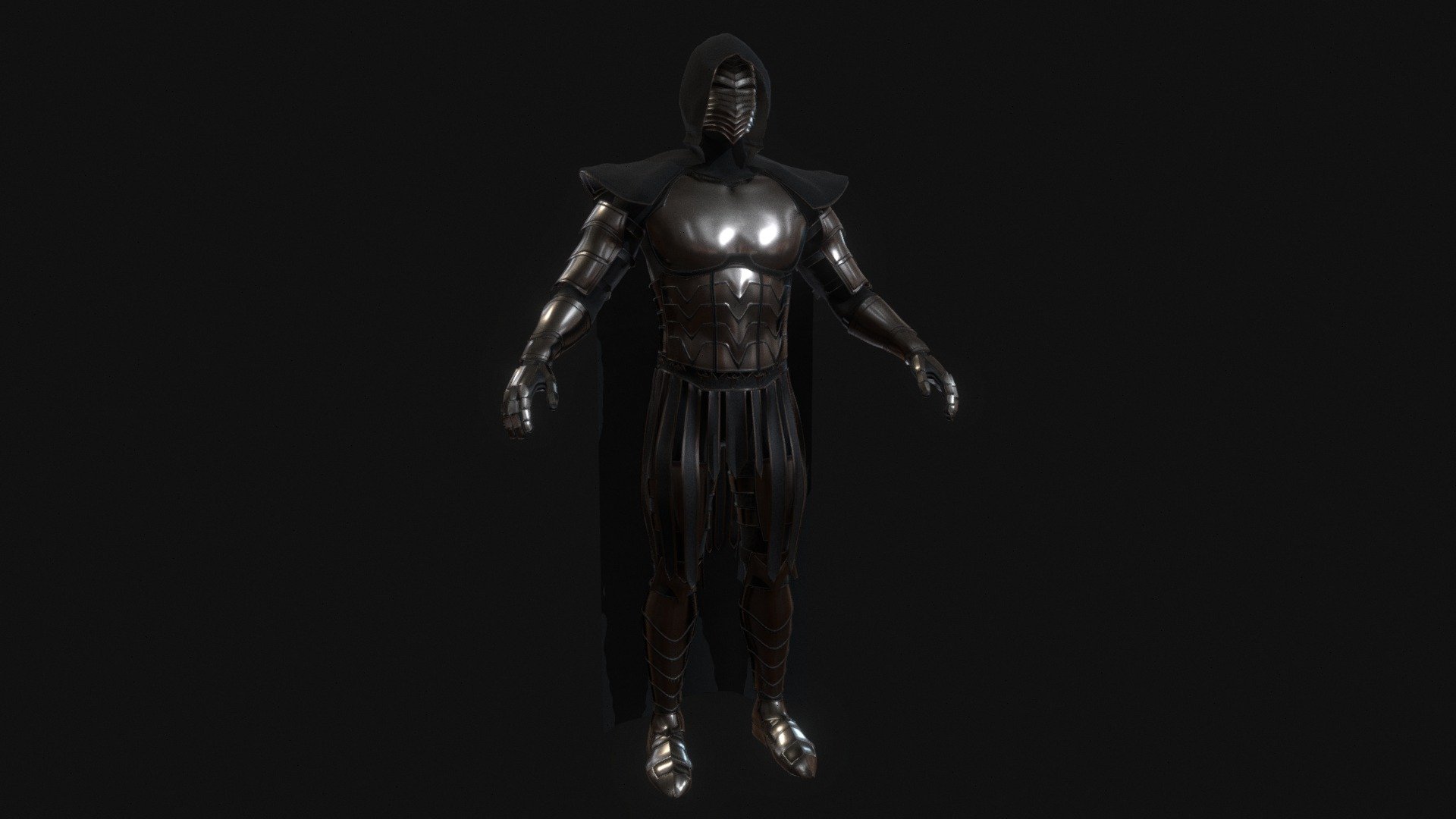 Fantasy Assassin Armour - Download Free 3D model by lensalotam [674638d ...