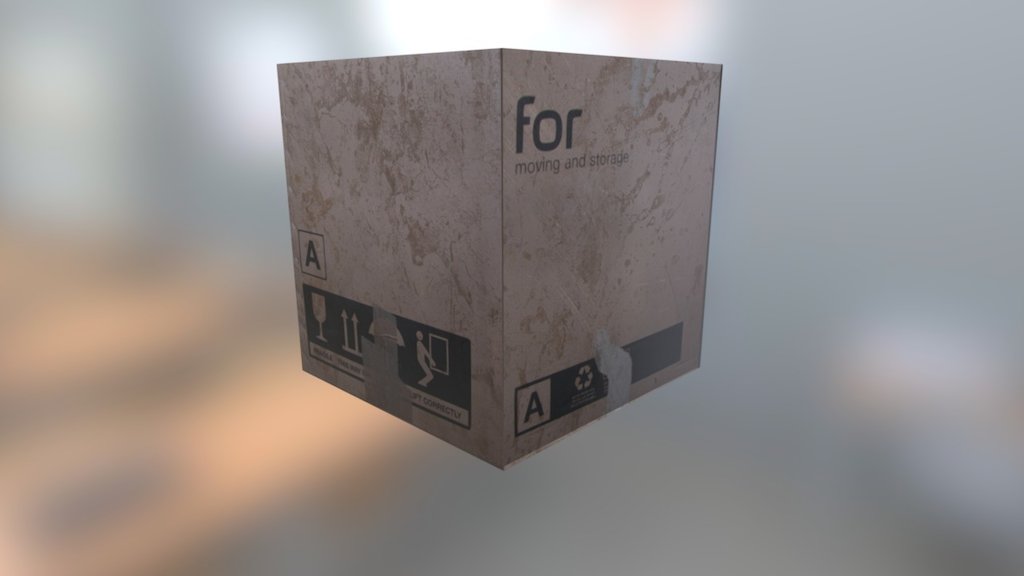 Box - 3D model by steventekloese [6746f57] - Sketchfab
