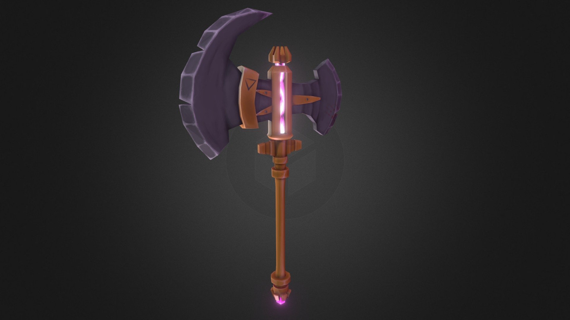 Energy Axe - Download Free 3D model by Reset (@Reset6) [6746fb6 ...