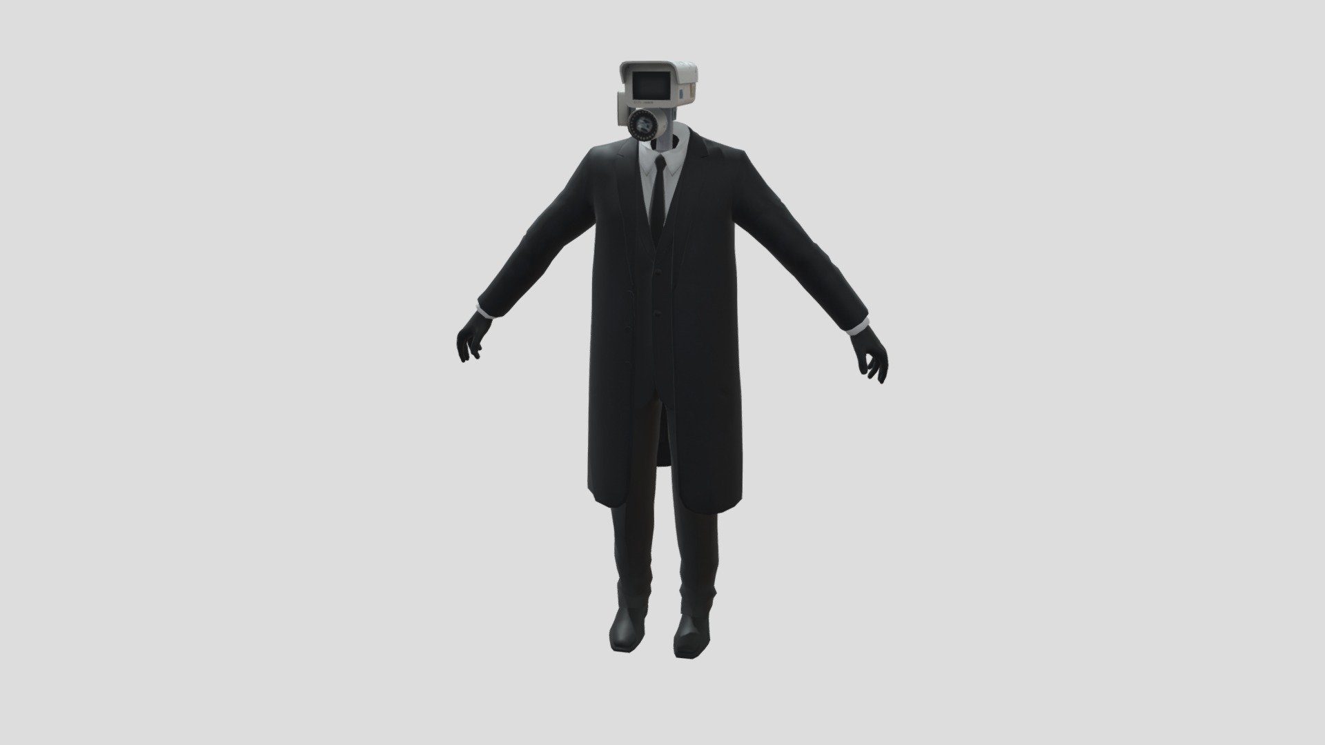 Cameraman From Skibi Verse - Download Free 3D model by pov: cameraman ...