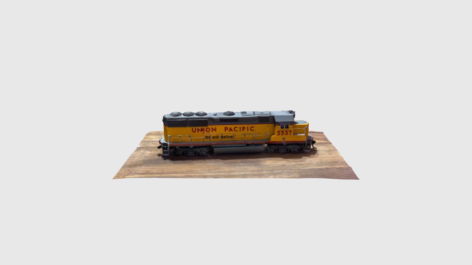 Locomotive Union Pacific - Download Free 3D model by tomles [6748643 ...