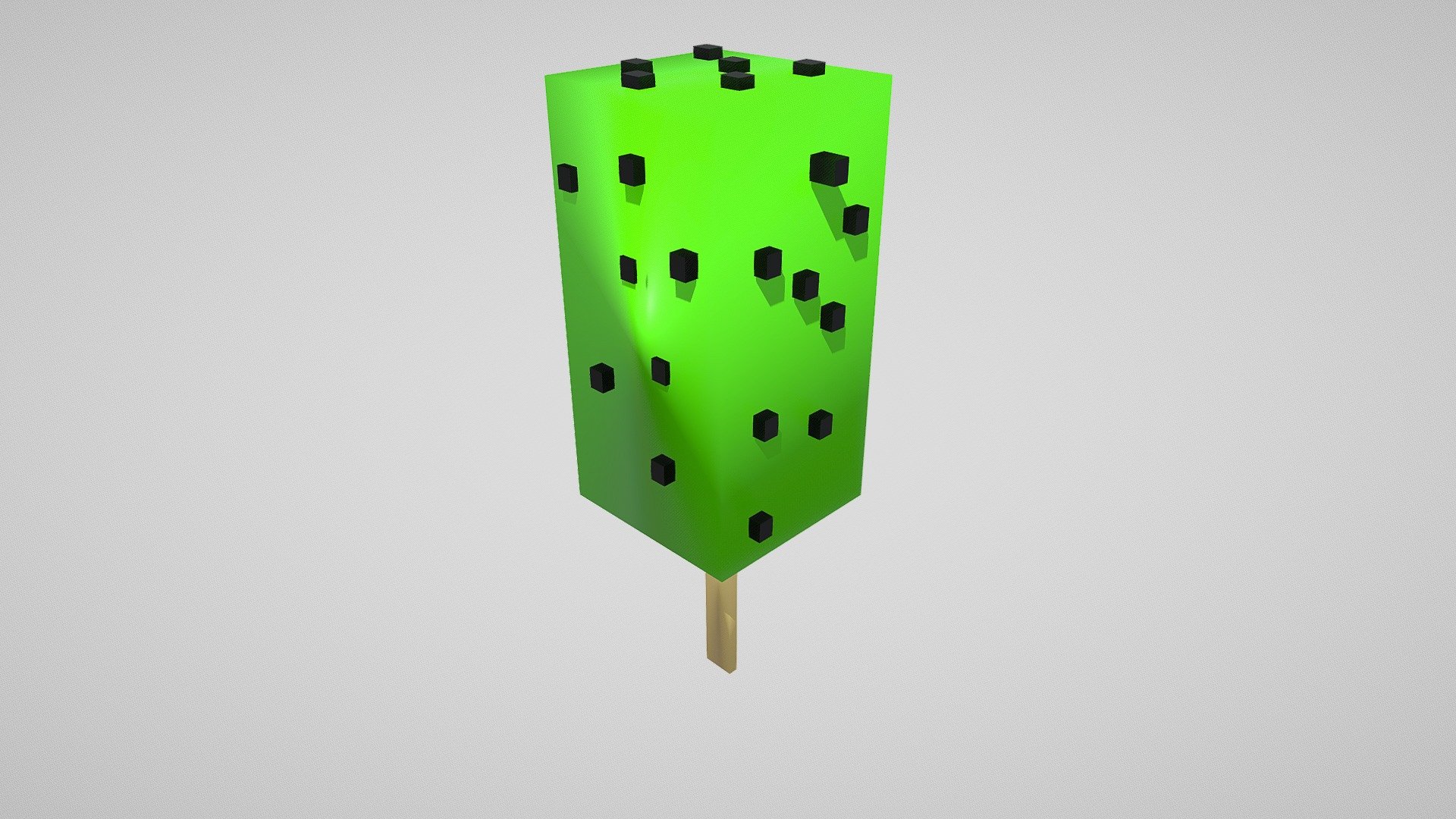 Cactus ice cream - Download Free 3D model by Blendcat ...