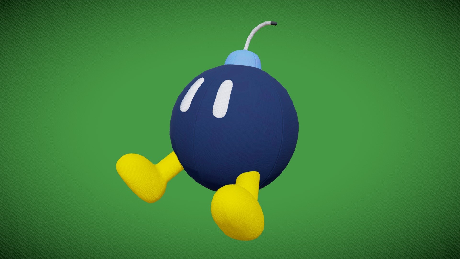 Bomb-Omb Plush - Download Free 3D model by Twisty_z [674967d] - Sketchfab