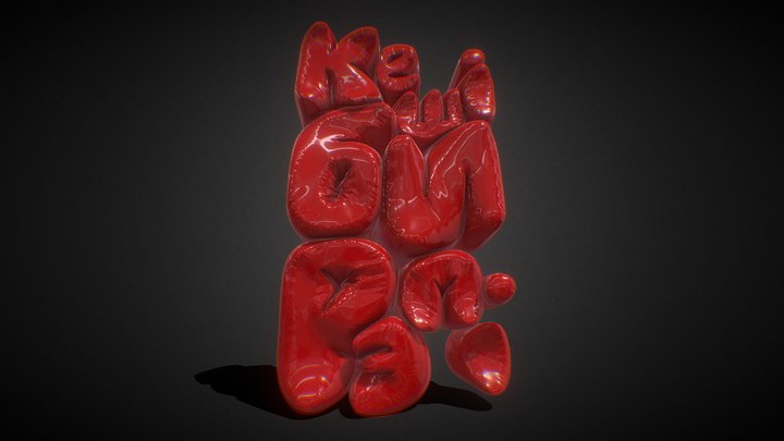 Letters 3D models - Sketchfab