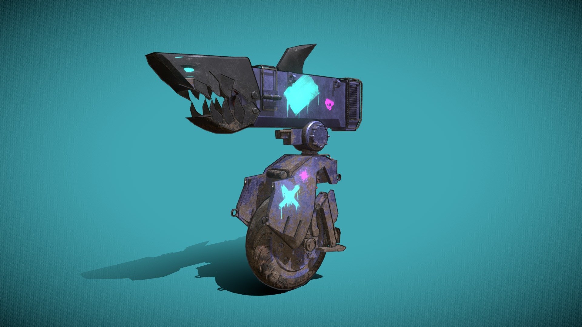 Rocket launcher FAU 57 Skeleton - Buy Royalty Free 3D model by Nangliy ...