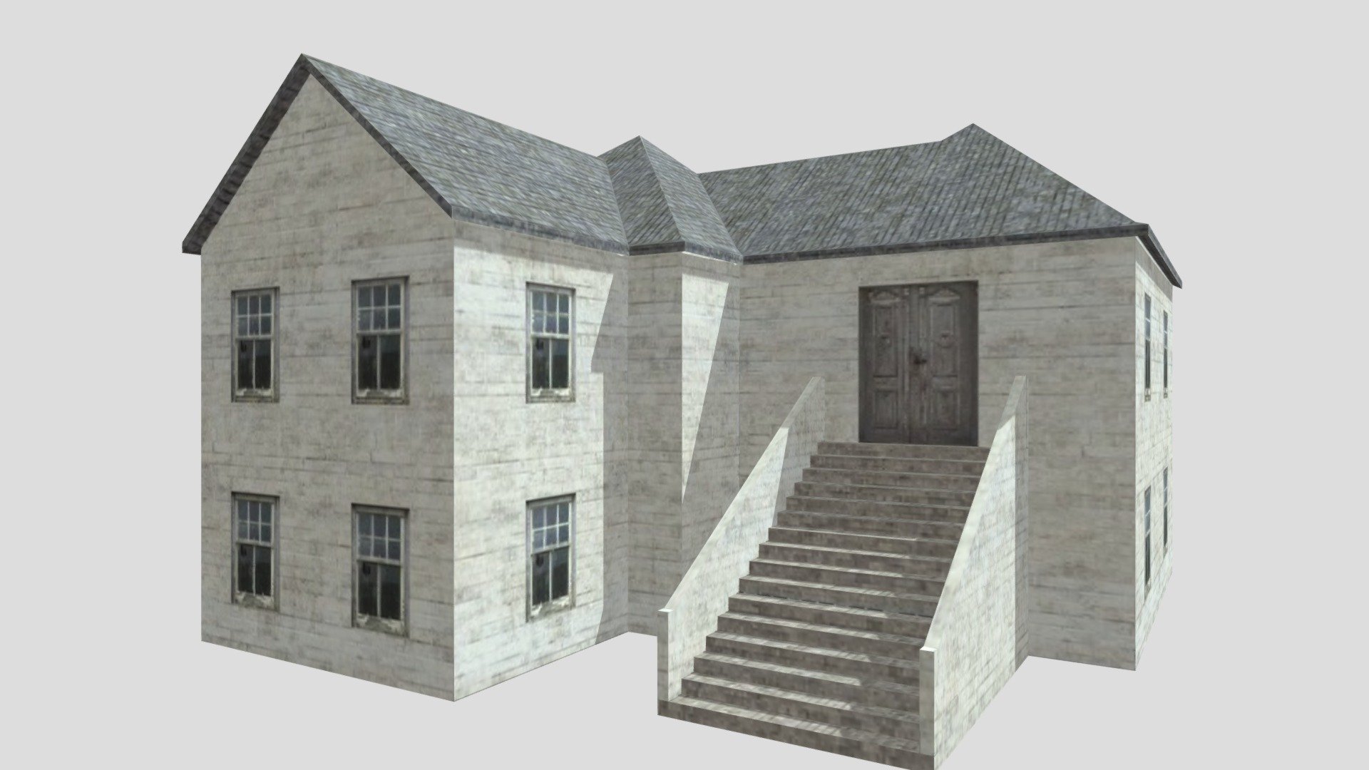 PSX Old House - Download Free 3D model by IIShazlyII [674a2b8] - Sketchfab