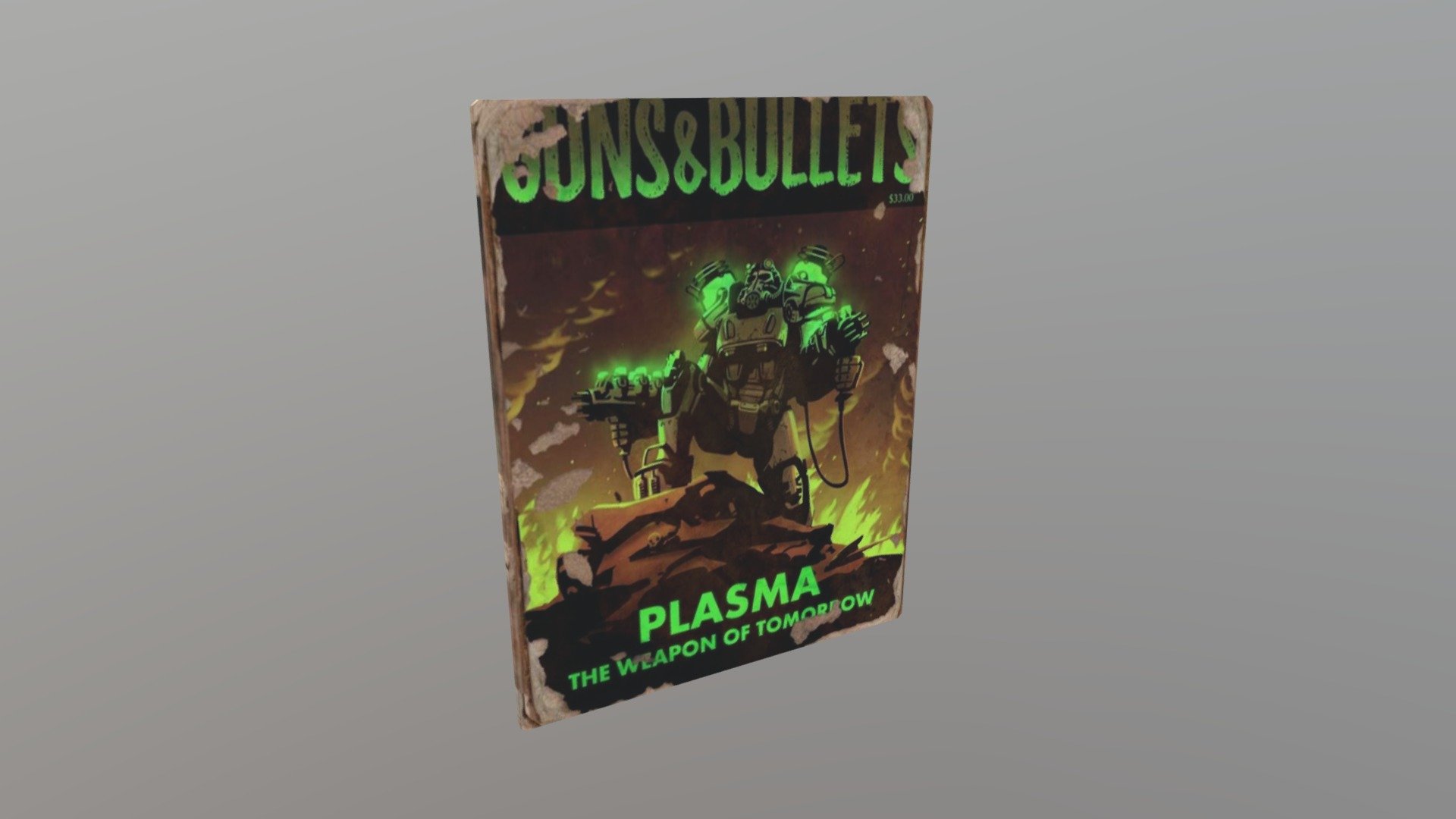 Fallout Guns N Bullets magazine - Download Free 3D model by ...