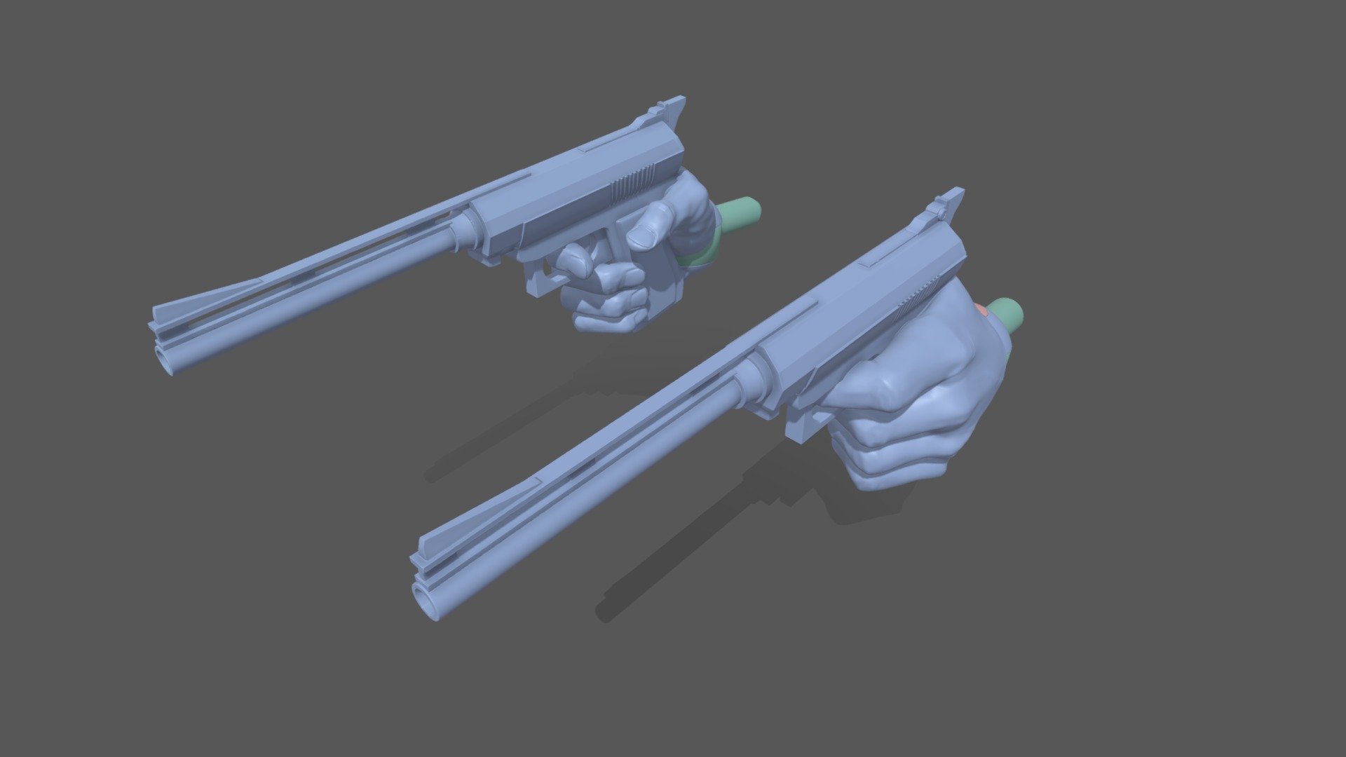 Gun Hands_1 - Buy Royalty Free 3D model by Dave Cortés (@cortesstudio ...