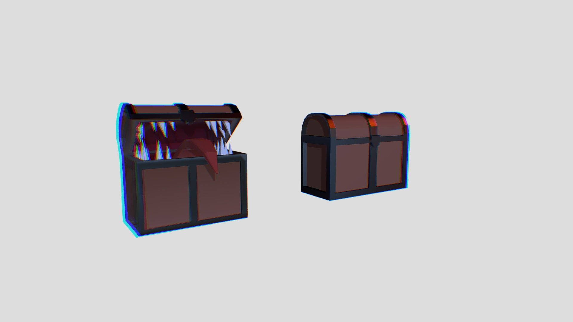 Opdracht 3 Treasure Chest? - 3D model by KyraWielen [674ef8d] - Sketchfab