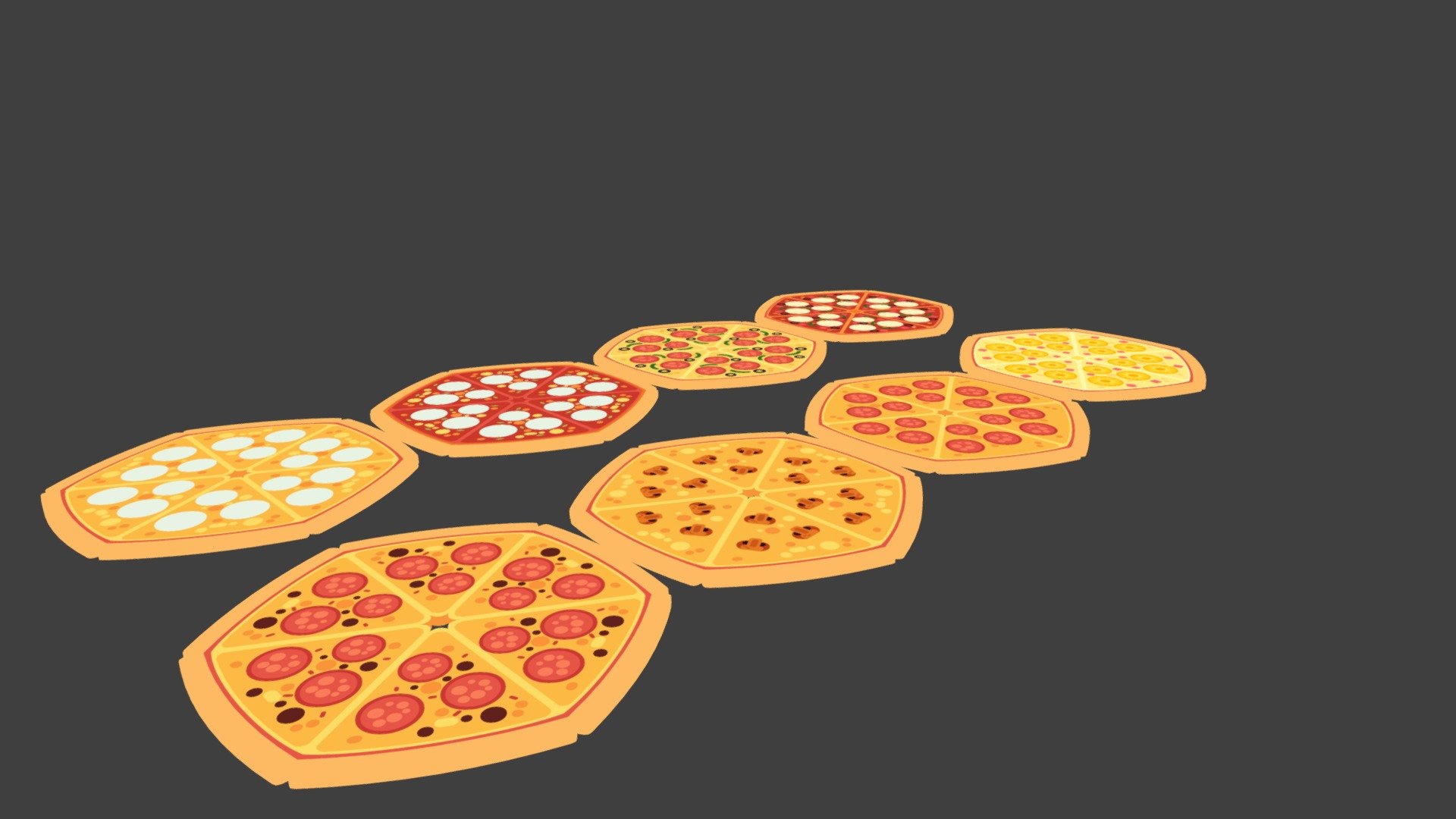 Pizza - Download Free 3D model by Harry Charalambous ...