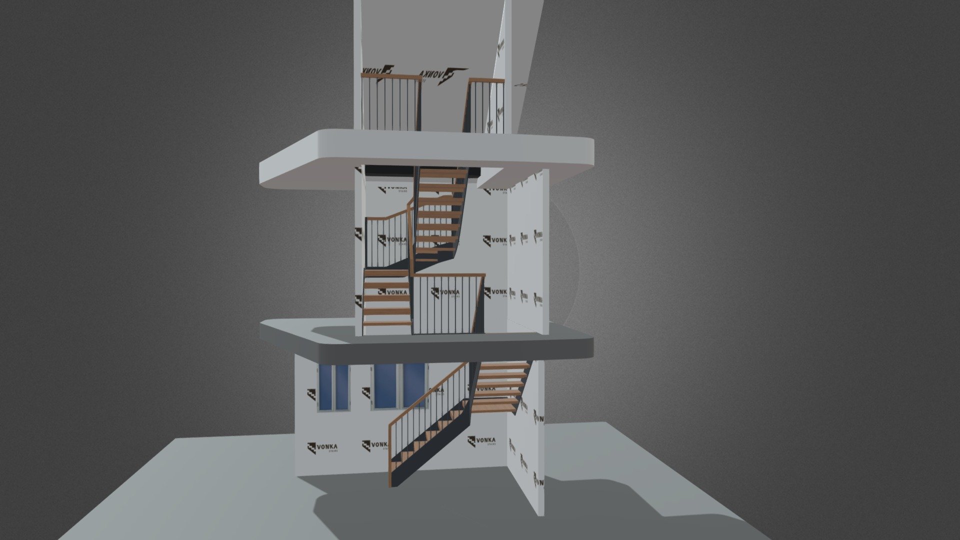 David - V8 - Download Free 3D model by Vonka Stairs Ltd (@vonka ...