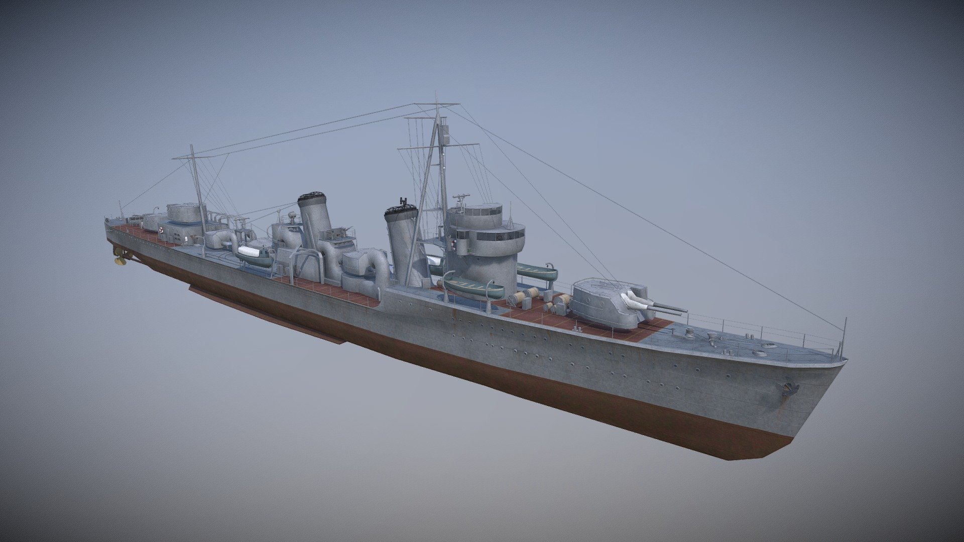 Fubuki - Buy Royalty Free 3D model by ThomasBeerens [6750446 ...