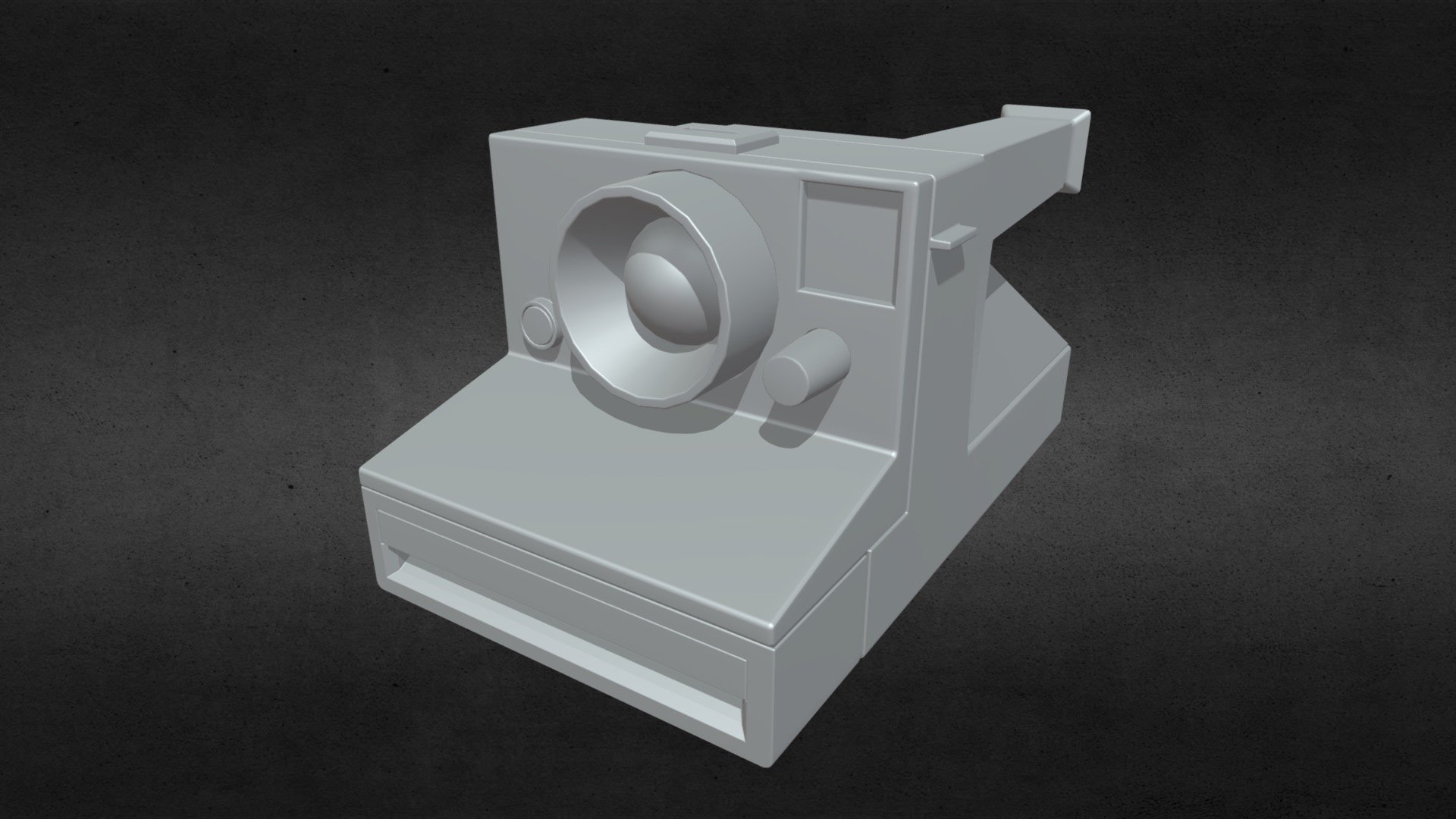 Polaroid Land Camera - 3D model by Maria Rodriguez (@reeuh.chan ...