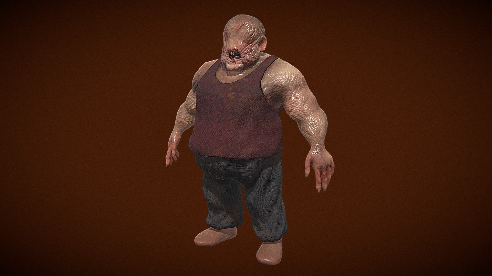 FATMAN - Download Free 3D model by Robin.Mikalsen [6751188] - Sketchfab
