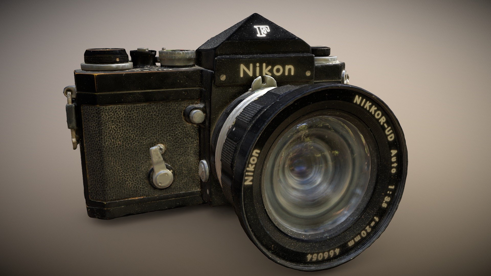 Nikon F - 3D model by STUDIO DUCKBILL (@DuckbillStudio) [67512d7 ...