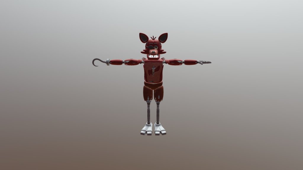 Foxy - Download Free 3D model by rodrigofoxi [6751a2d] - Sketchfab