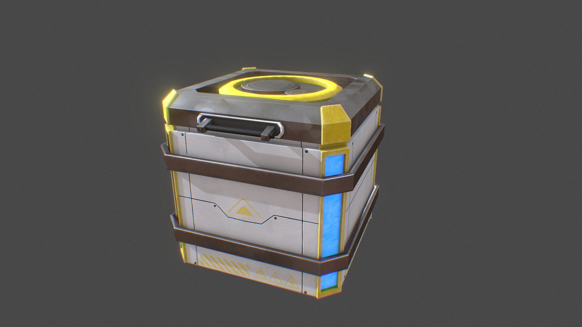 Sci-fi crate - 3D model by Twil1ghtshroud [675267e] - Sketchfab