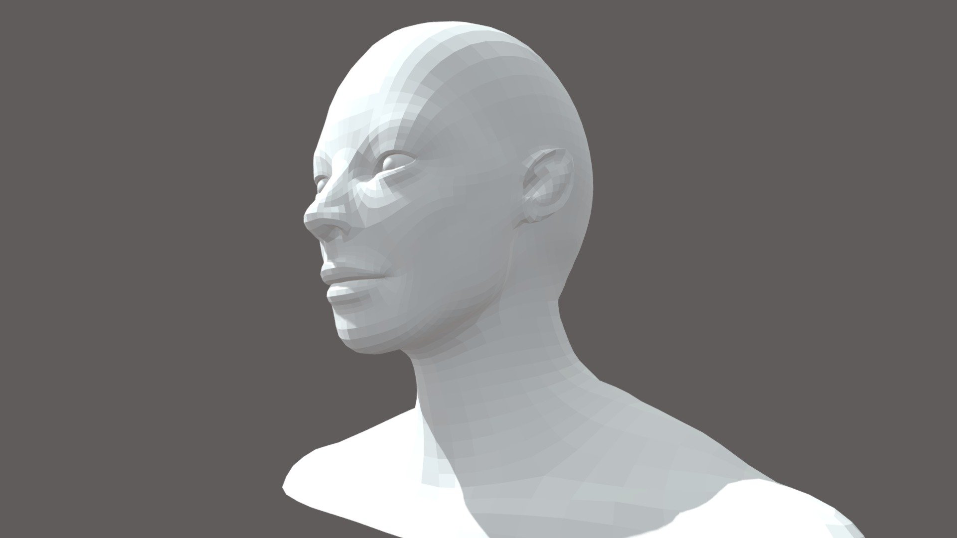 Free a head-shaped model - Download Free 3D model by TMIDS (@TMIDesignS ...