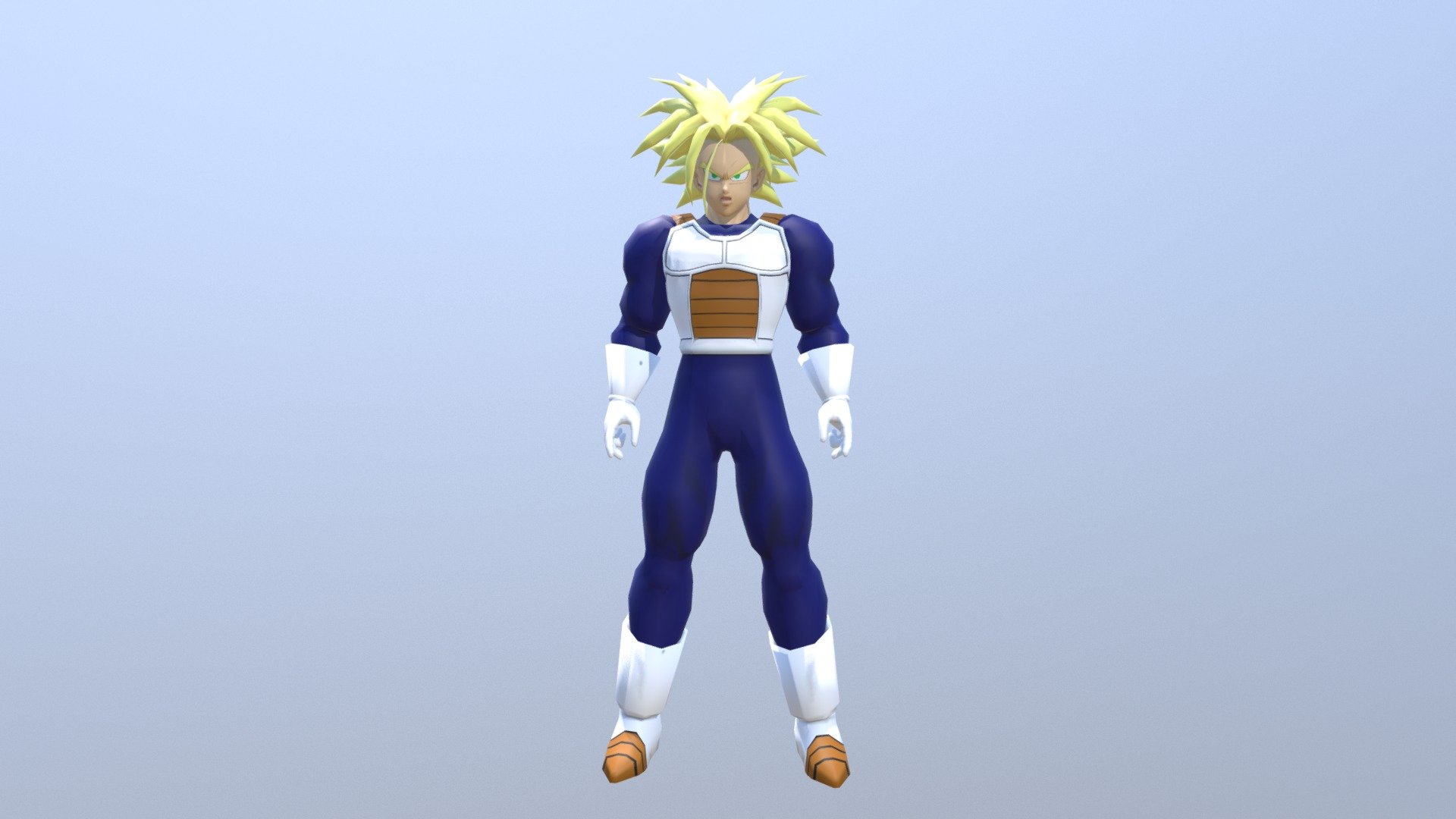 Dragon ball z Trunks - 3D model by cheesycake00777 [6752ef2] - Sketchfab